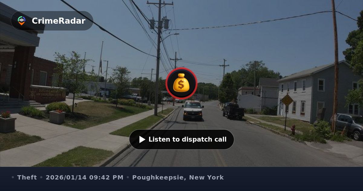 Possible theft reported near Parker Ave, Poughkeepsie NY | CrimeRadar