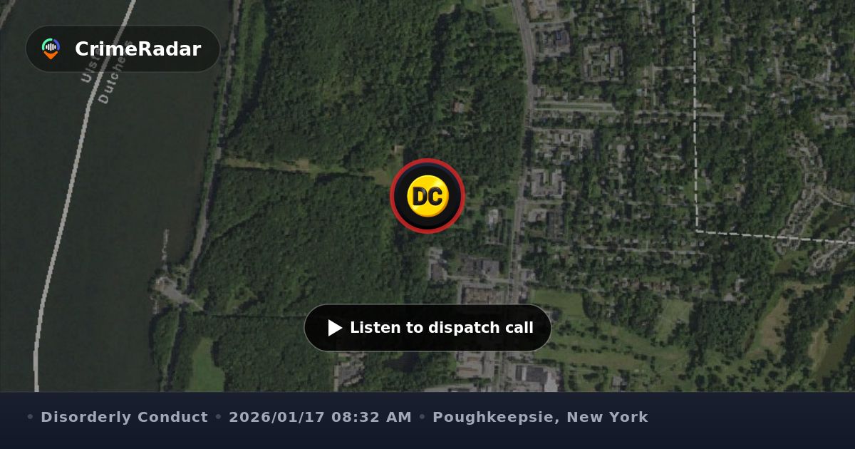 Possible disturbance at business on South Rd, Poughkeepsie NY | CrimeRadar