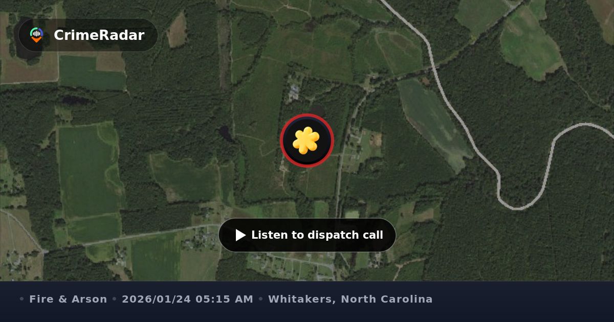 Crews respond to false residential alarm near Ward Rd, Whitakers NC ...