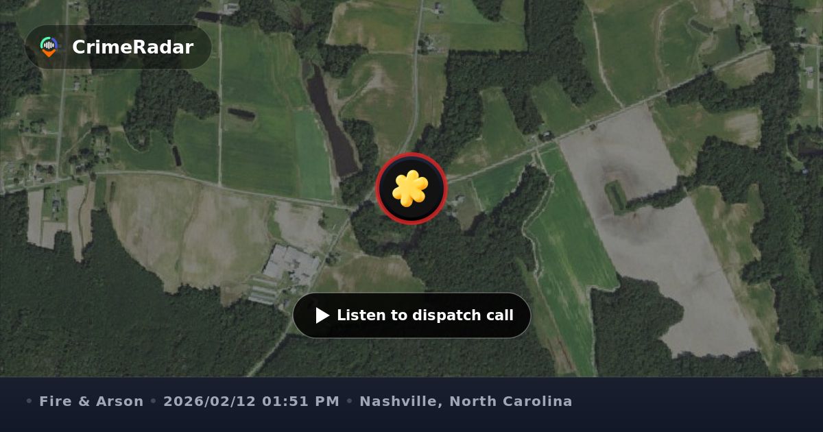 Fire response on West Old Spring Hope Road, Nashville NC | CrimeRadar