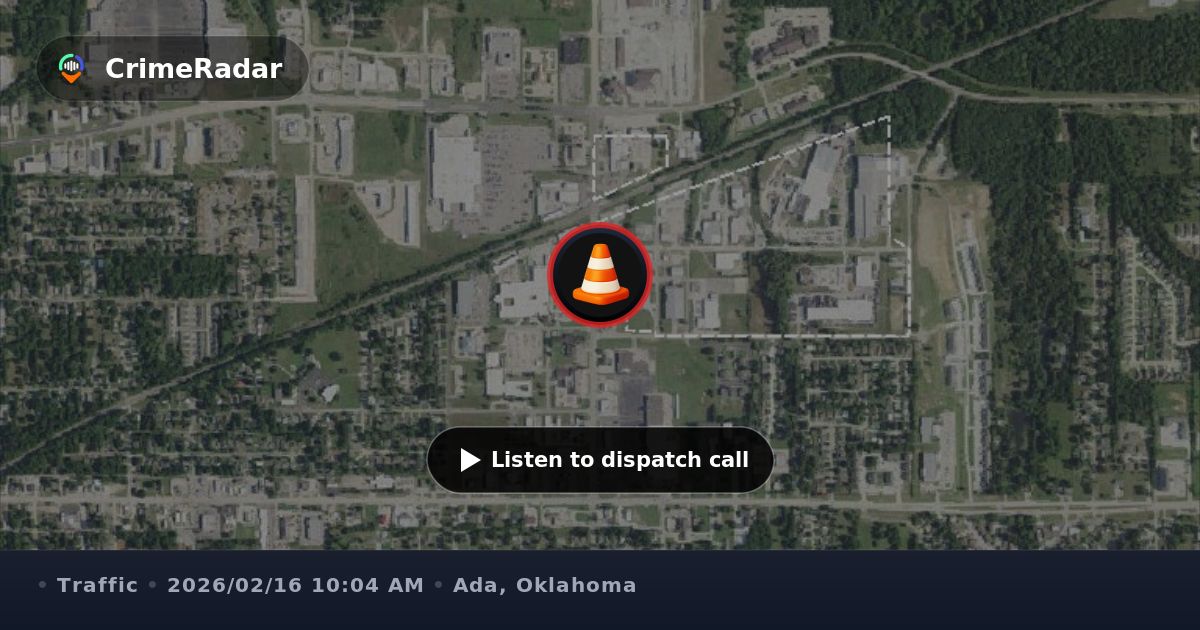 Police assist for car stuck at traffic light, Ada OK | CrimeRadar