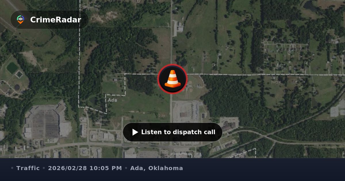 Traffic stop at Walmart parking lot, Ada OK | CrimeRadar