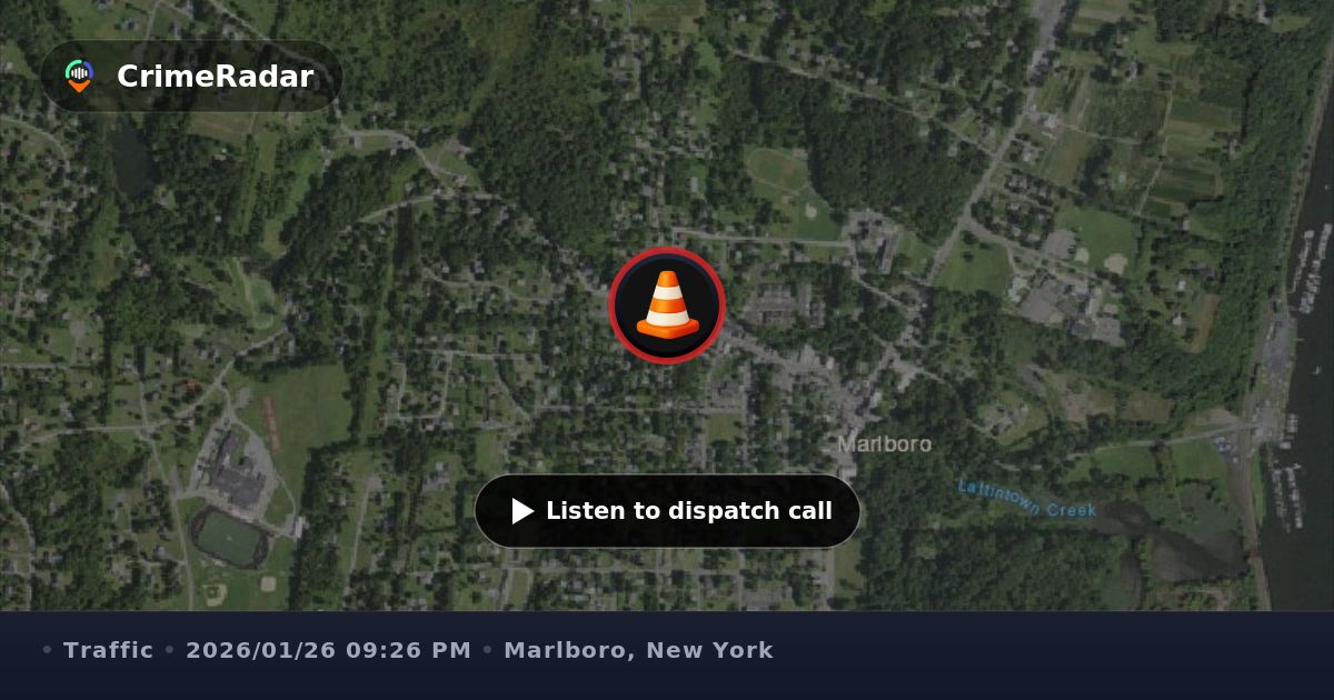 Two-car crash near Church and Orange streets, Marlboro NY | CrimeRadar