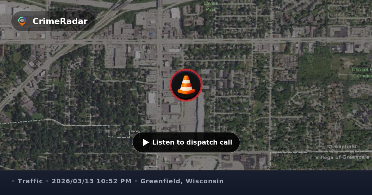 Traffic stop at McDonald's on 76th Street, Greenfield WI | CrimeRadar
