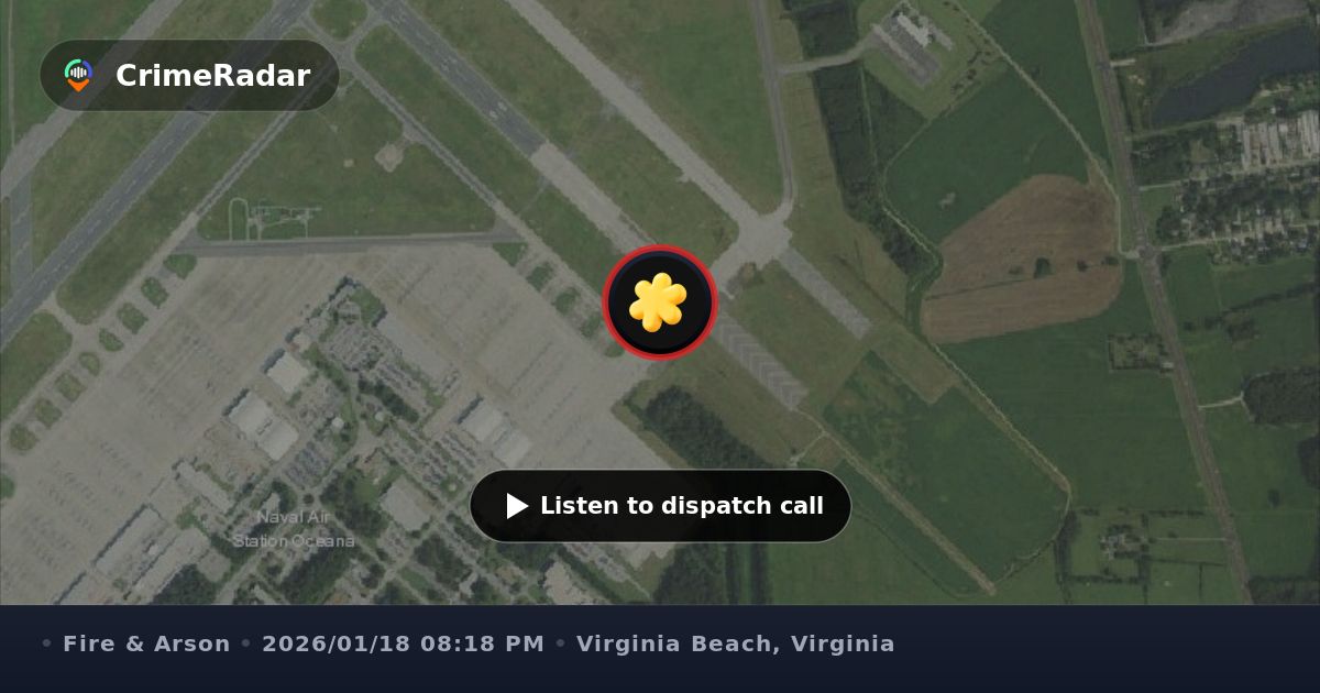 Fire alarm investigated at Oceana military base, Virginia Beach VA ...