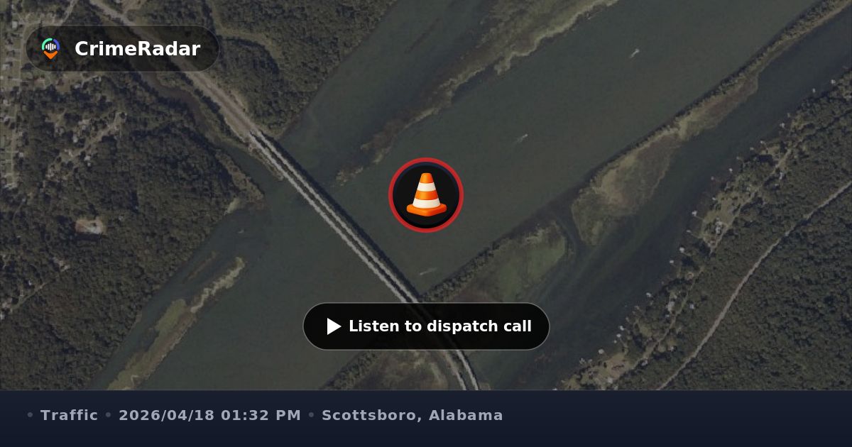 Motorcycle and vehicle crash at Alabama 35 and 40, Scottsboro AL ...