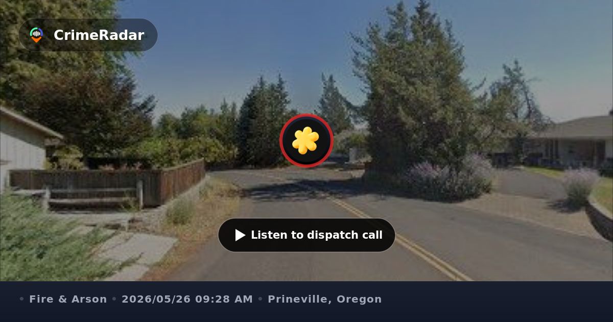 House fire with many birds trapped inside, Prineville OR | CrimeRadar