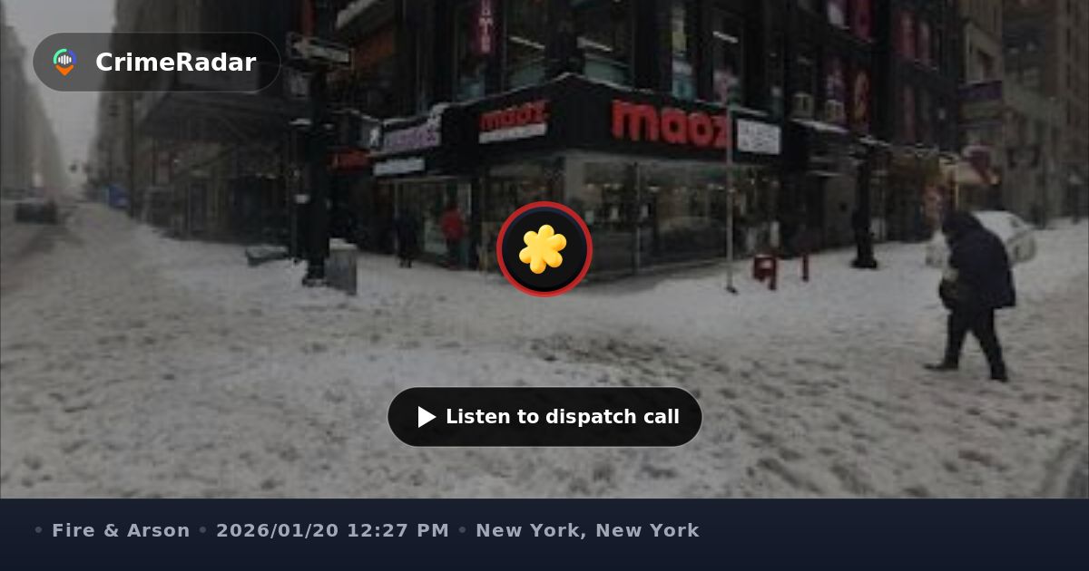 Hazmat called to battery fire at subway station, New York NY | CrimeRadar