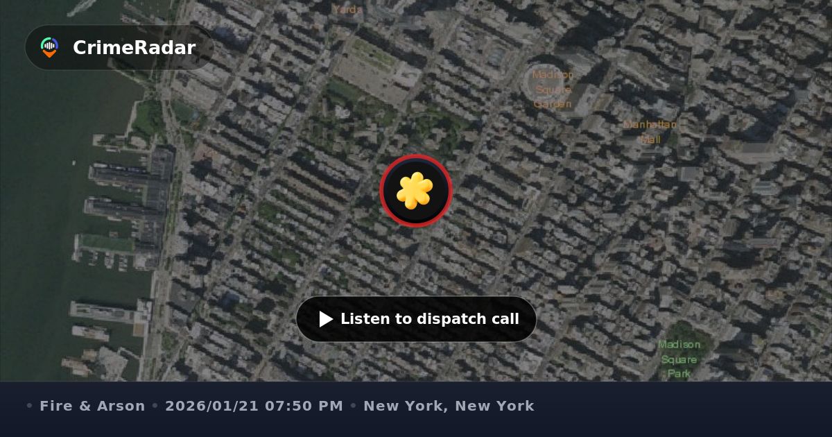 Possible gas and electrical emergencies in Manhattan, New York NY ...