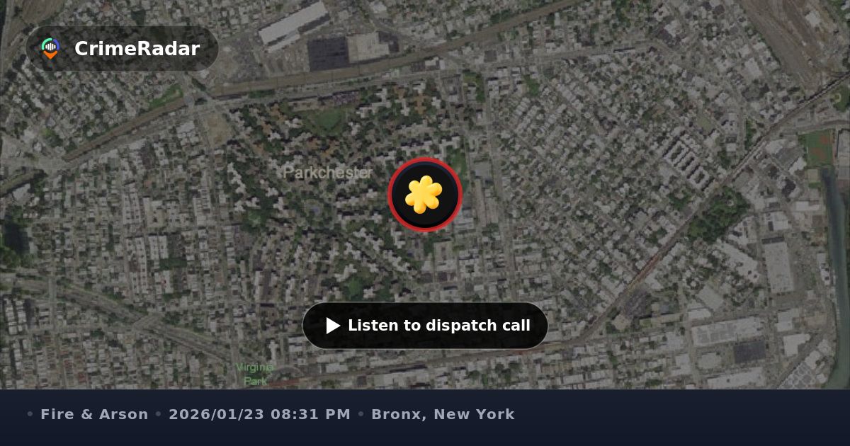 Second alarm fire in Bronx residential area, Bronx NY | CrimeRadar