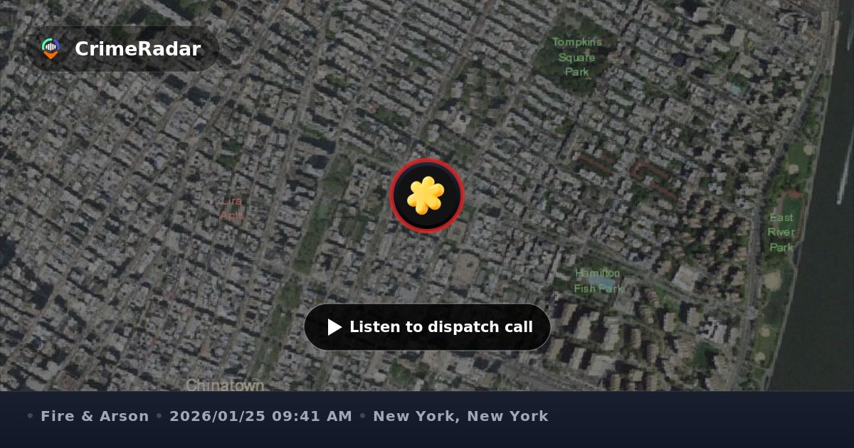 Gas odor investigated near Norfolk St, New York NY | CrimeRadar
