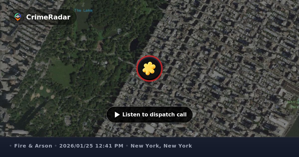 Possible fire alarm on Lexington Avenue, New York NY | CrimeRadar
