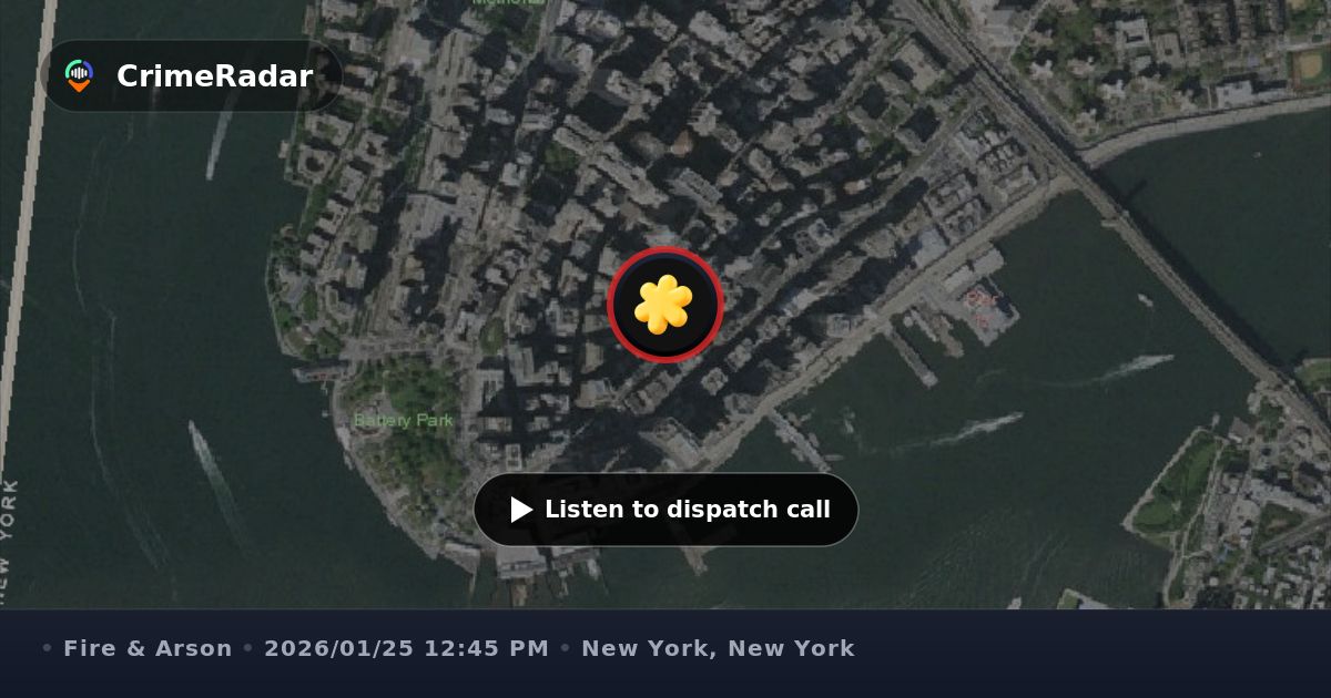 Valve alarm at store on Wall St, New York NY | CrimeRadar