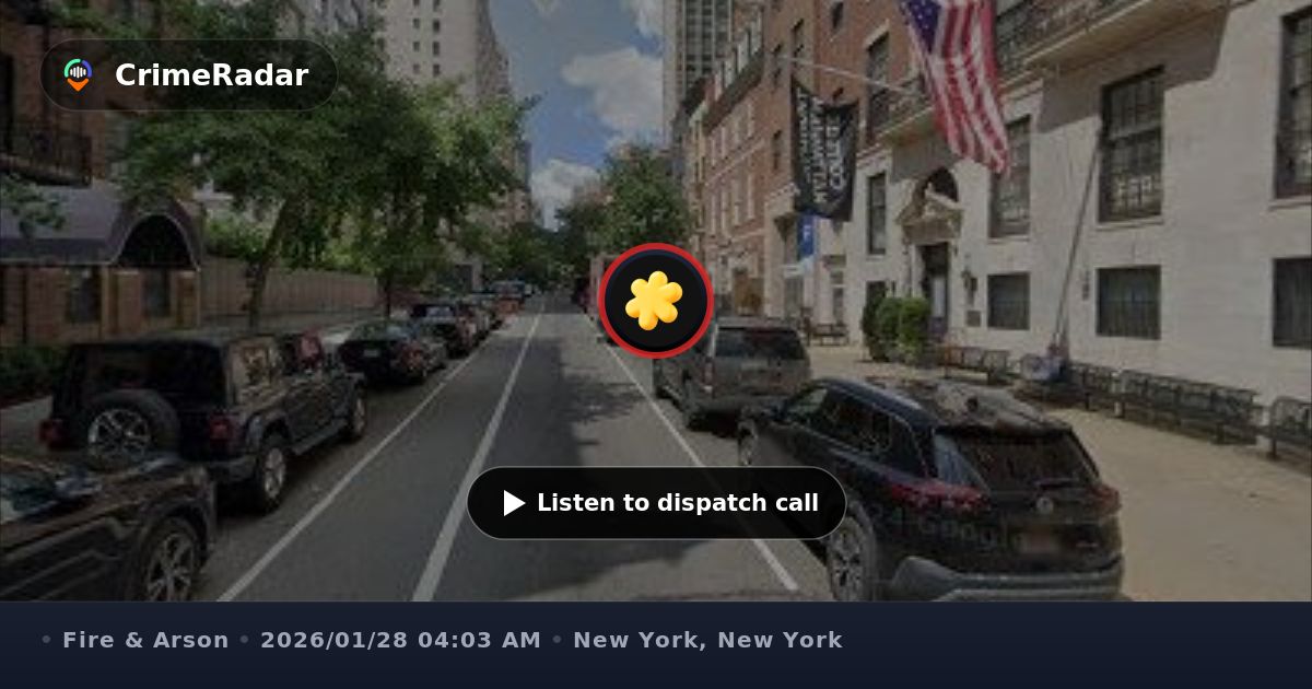 Manual fire alarm at hospital on East 71st St, New York NY | CrimeRadar