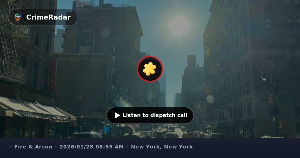 Fire alarm activates in Lexington Ave building, New York NY | CrimeRadar