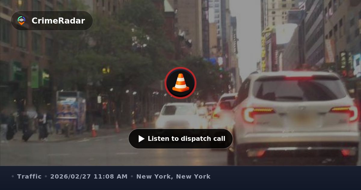 Traffic light malfunction at West 42nd Street and 9th, New York NY ...