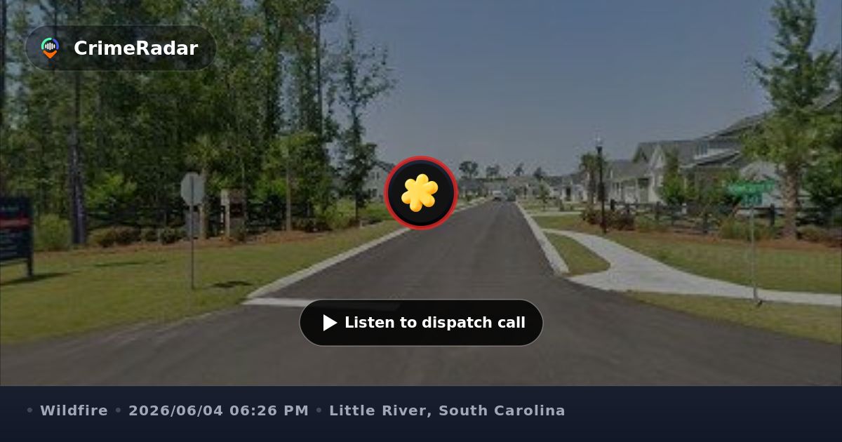 Crews contain brush fire near McDowell Shortcut Road, Little River SC ...
