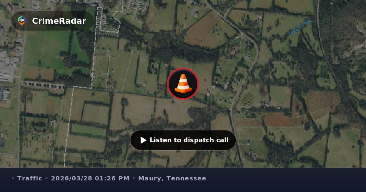 Two-vehicle crash at Mooresville Pike and Morrow Lane, Maury County TN ...
