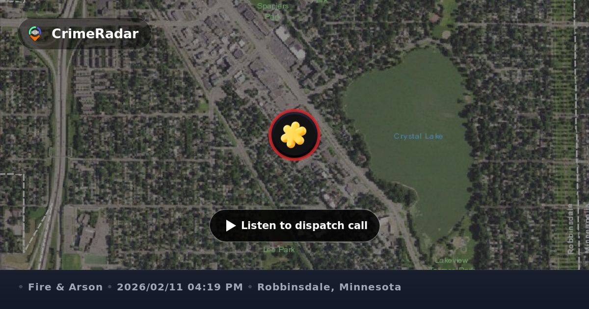 Gas odor reported at Birdtown Flats apartment, Robbinsdale MN | CrimeRadar