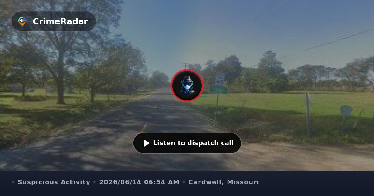 Property check requested near State Highway 164 in Cardwell, Cardwell ...