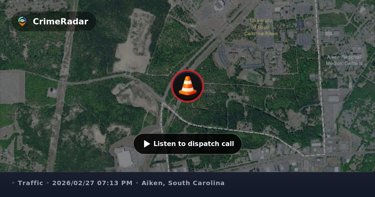Vehicle stuck at Classic Collision parking area, Aiken SC | CrimeRadar