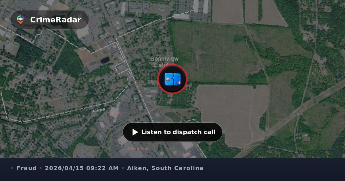 Fraud involving check cashing at bank on Whiskey Road, Aiken SC ...