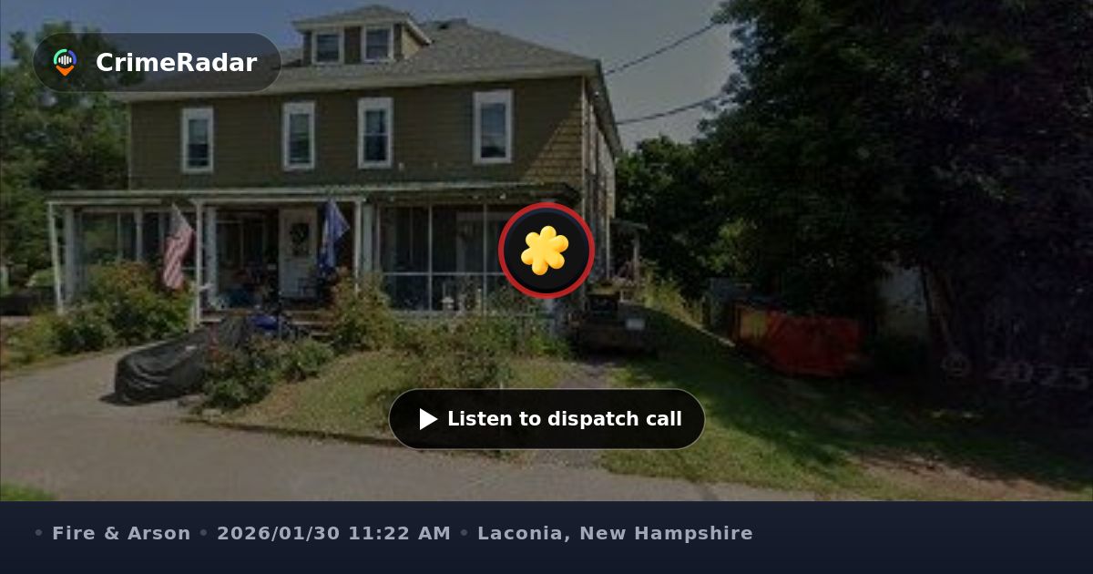 Fire crews respond to building fire on Washington St, Laconia NH ...