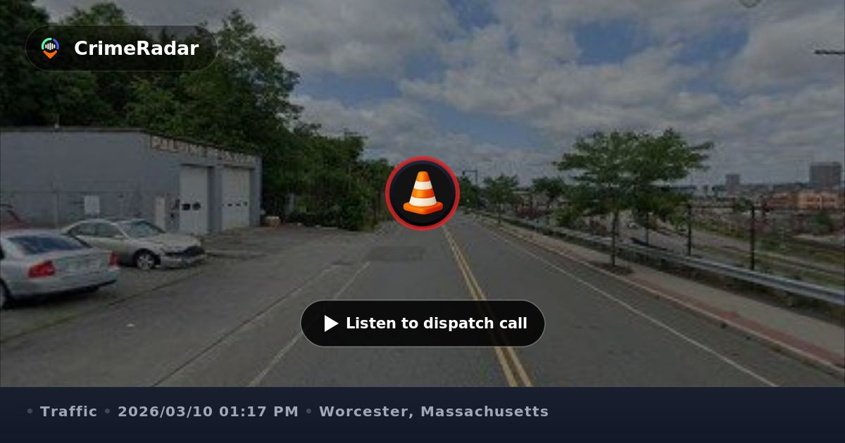 Traffic stop at Suffolk and Franklin streets, Worcester MA | CrimeRadar
