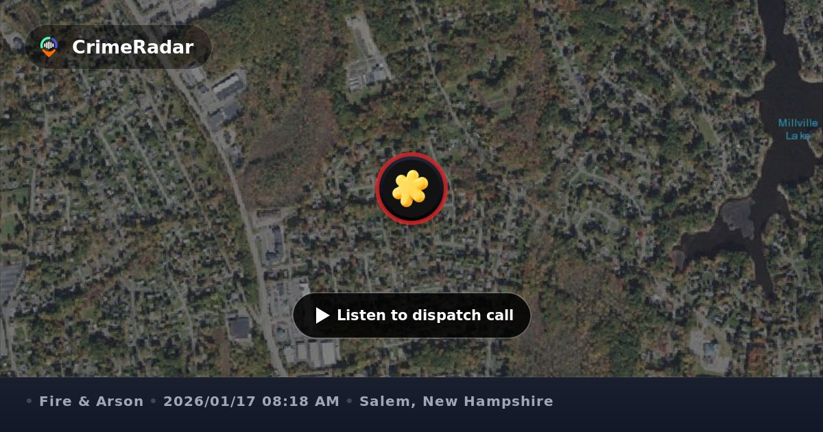 Possible gas investigation near Charles Street, Salem NH | CrimeRadar