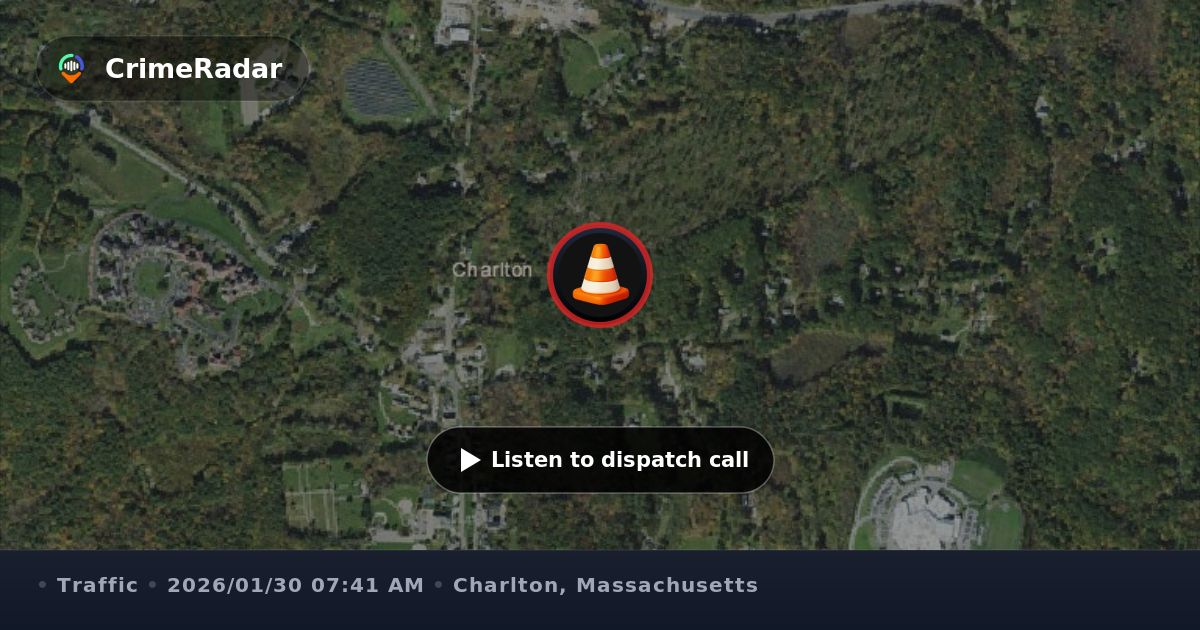 Car slides into snowbank near Route 31, Charlton MA | CrimeRadar