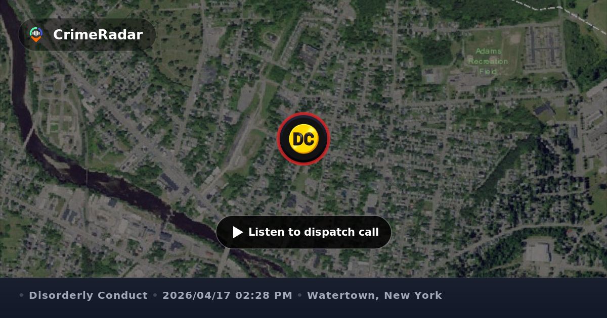 Man yelling and cursing at Burger King customers, Watertown NY | CrimeRadar