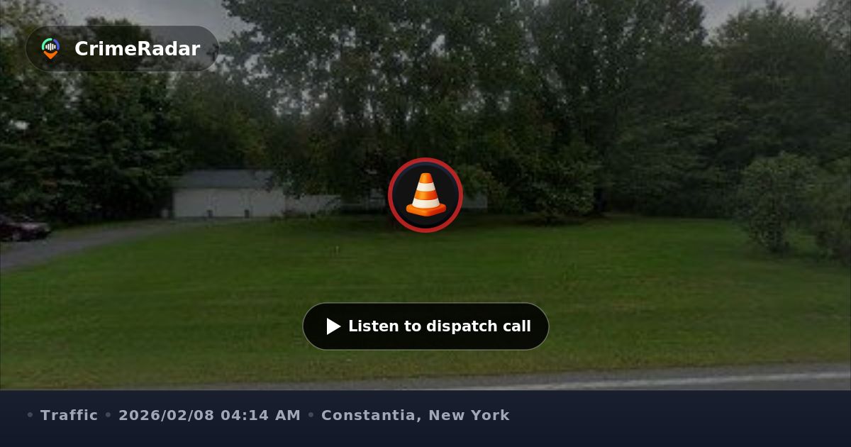 Vehicle rollover reported near County Route 23, Constantia NY | CrimeRadar