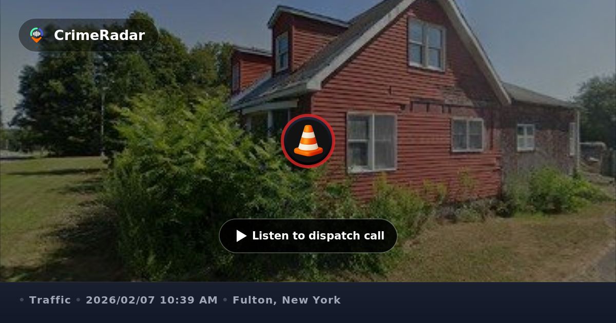 Rescue units respond to crash near State Route 3, Fulton NY | CrimeRadar