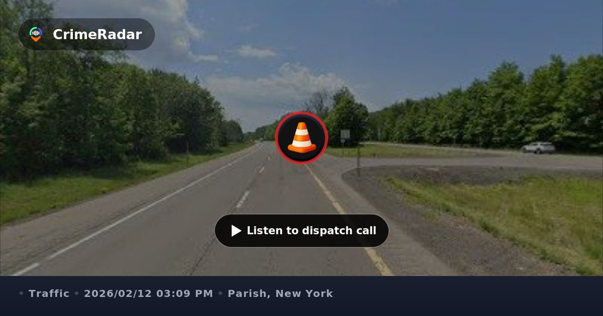 Two tractor trailers crash on I-81 ramp near Parish, Parish NY | CrimeRadar