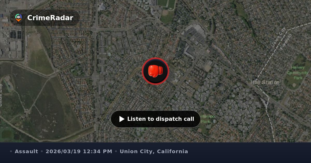 Assault reported on Lisa Drive in Union City, Union City CA | CrimeRadar