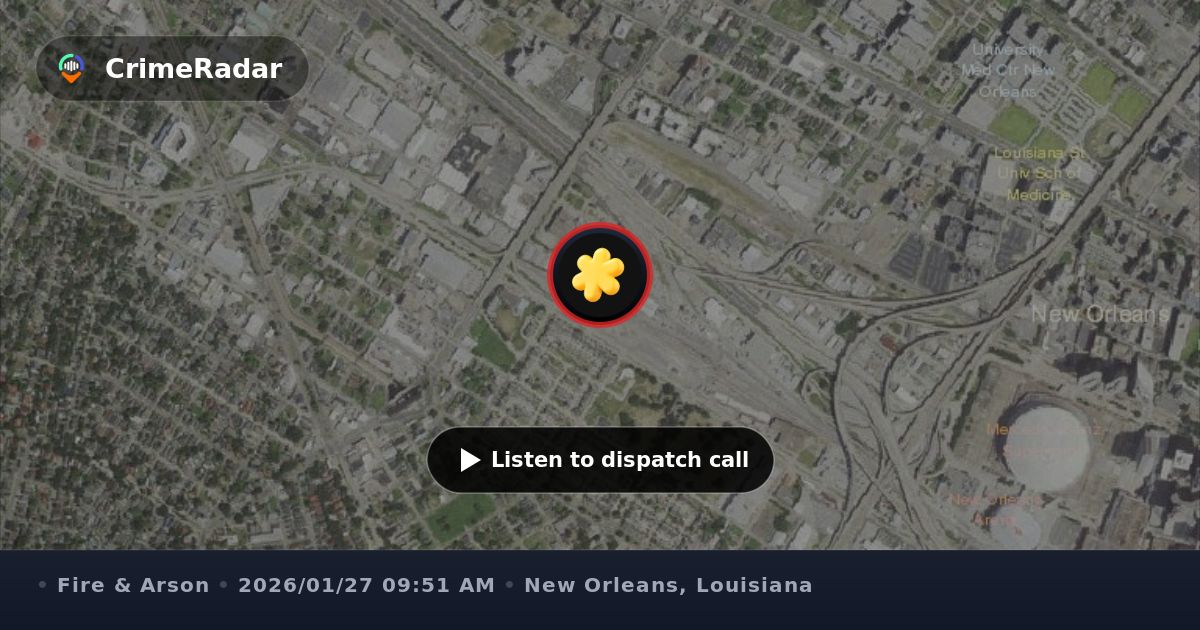 Fire crews respond to alarm on Martin Luther King Jr Blvd, New Orleans ...