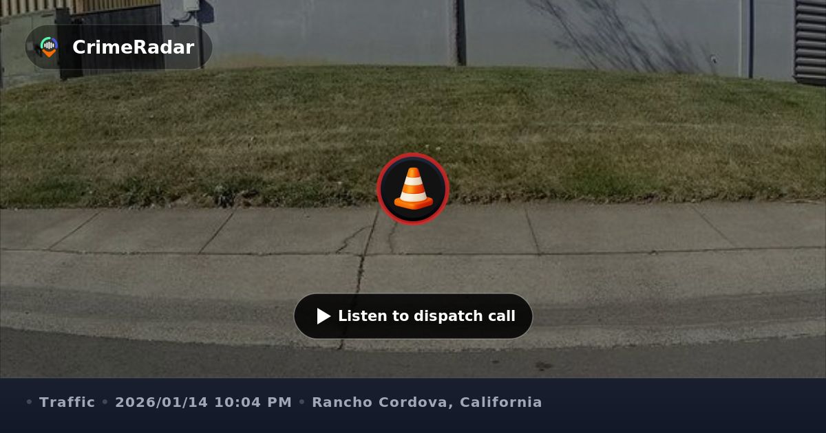 Traffic stop near Business Park Dr, Rancho Cordova CA | CrimeRadar