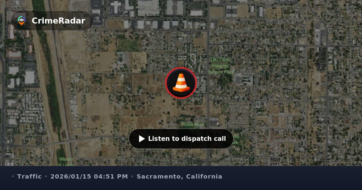 Driver injured after SUV hits tree near Norwood Ave, Sacramento CA ...