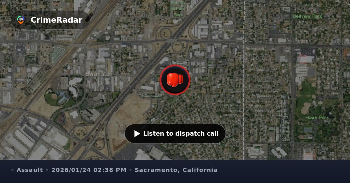 Apparent assault outside gas station on Arden Way, Sacramento CA ...