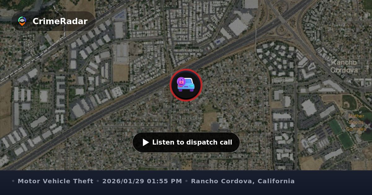 Suspect flees on bicycle after vehicle theft near Vanguard Dr, Rancho ...