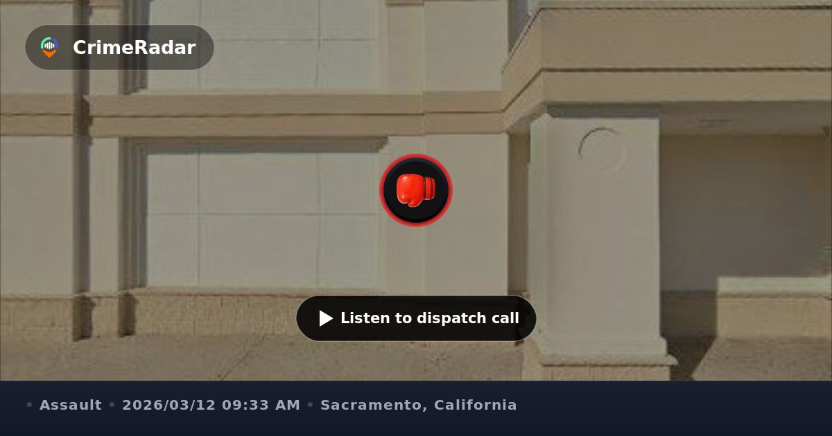 Man and woman fighting near car on Florin Road, Sacramento CA | CrimeRadar