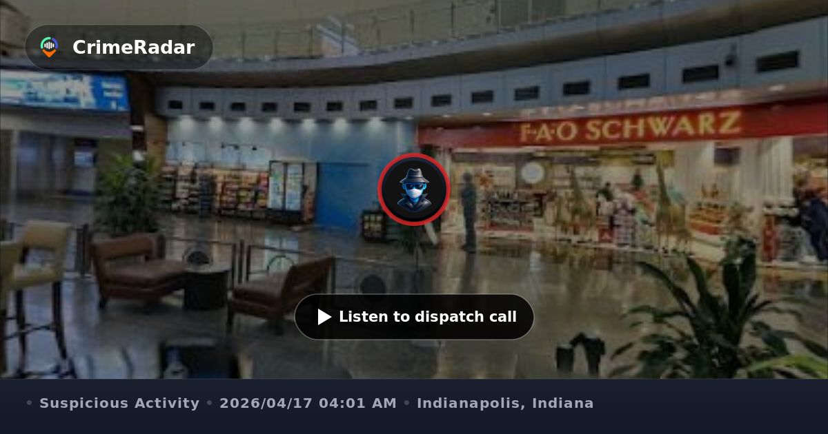 Suspicious vehicle reported near airport perimeter, Indianapolis IN ...