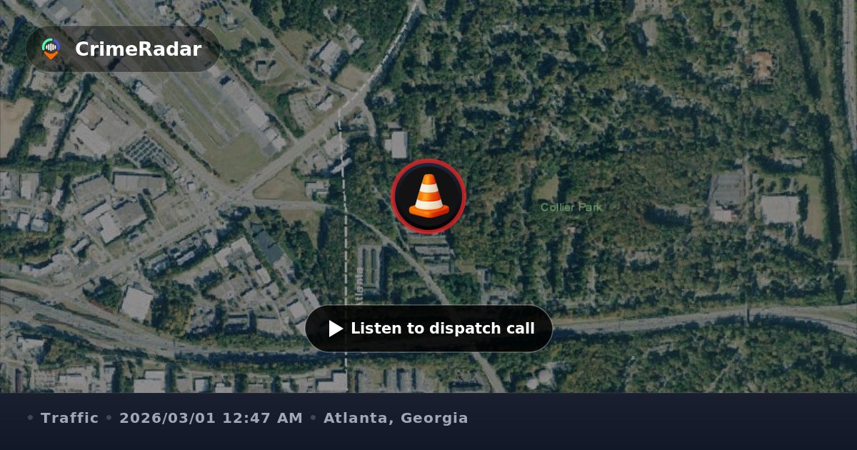 Vehicle strikes pedestrian on MLK Drive, Atlanta GA | CrimeRadar