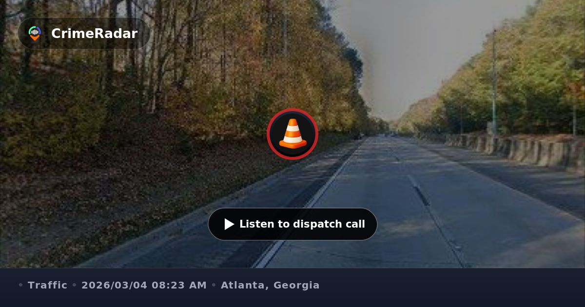 Truck and motorcycle crash on I-75 near Route 166, Atlanta GA | CrimeRadar