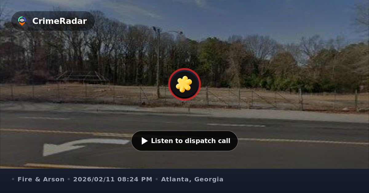 Fire crews respond to reported structure fire, Atlanta GA | CrimeRadar