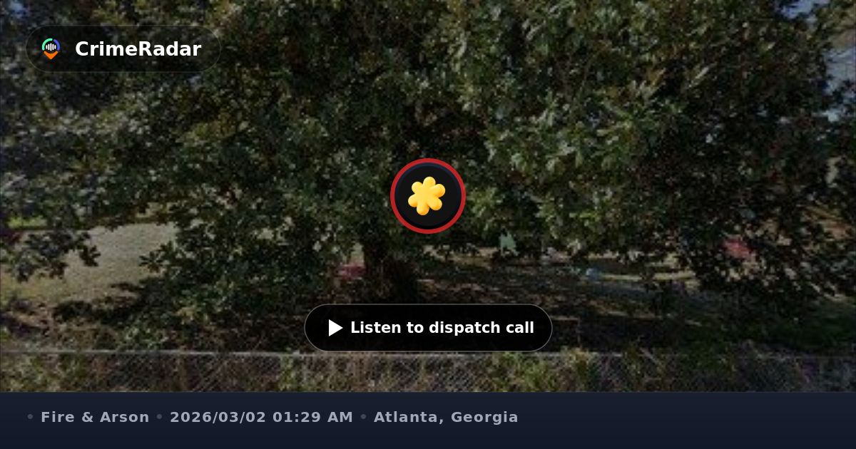Reported structure fire on Church Street Northwest, Atlanta GA | CrimeRadar