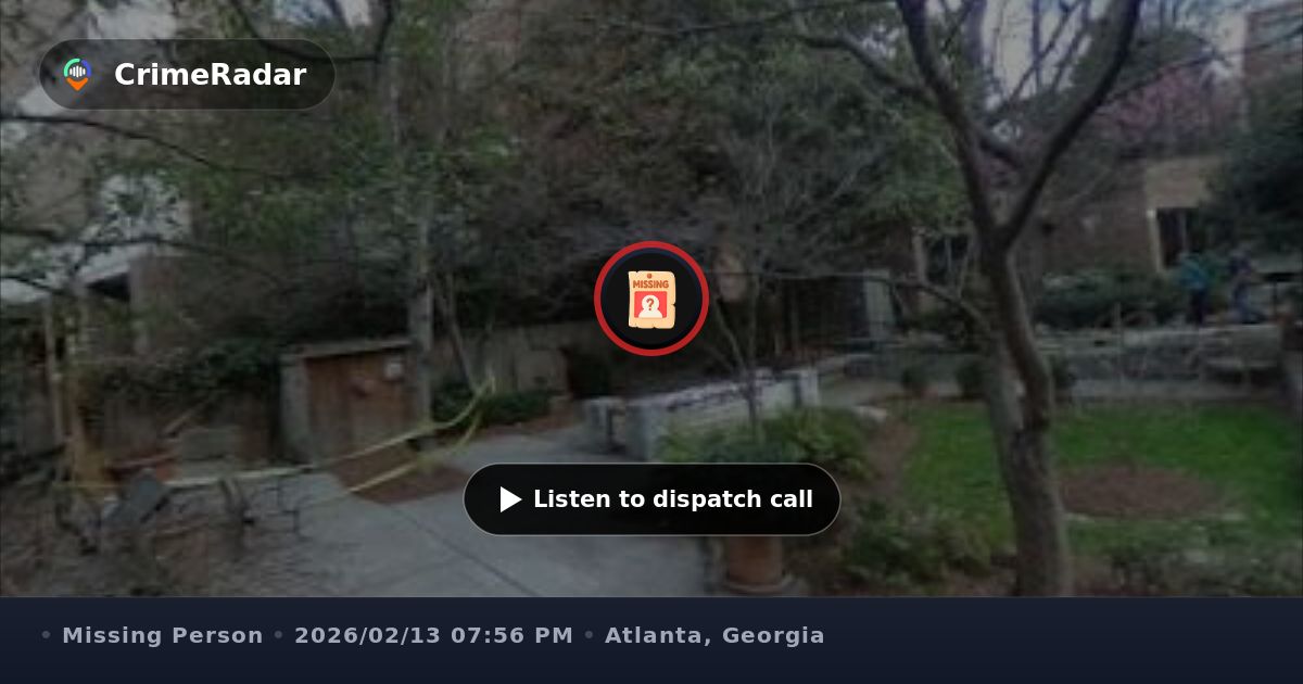 Critical missing man last seen at Piedmont Hospital, Atlanta GA ...