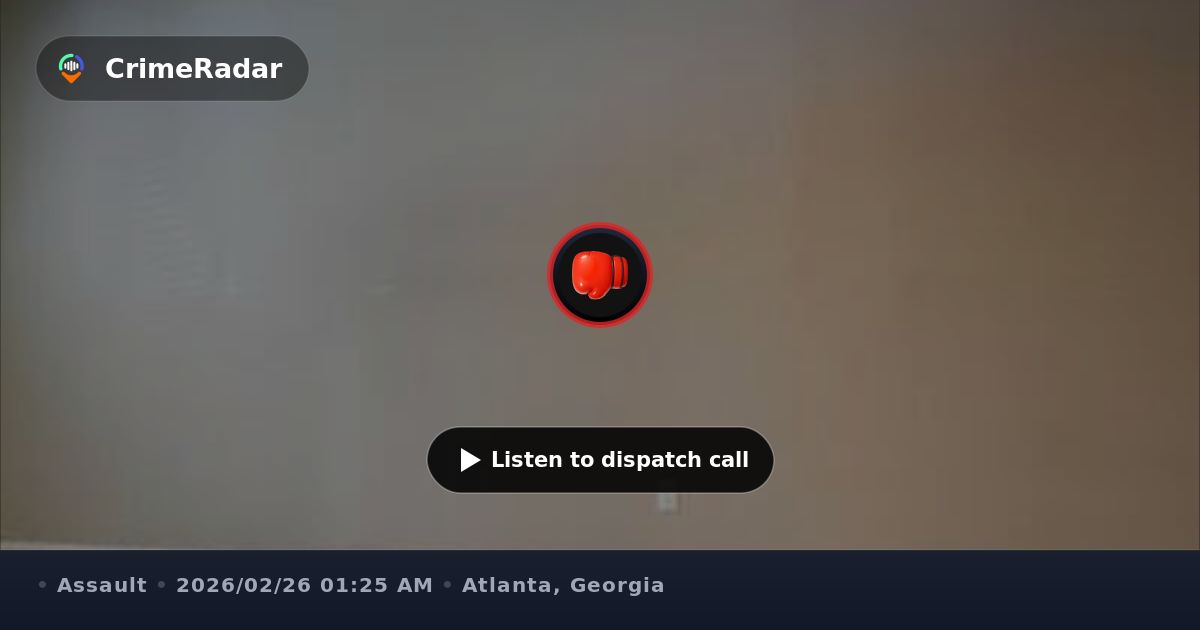 Two women fighting outside apartment building, Atlanta GA | CrimeRadar