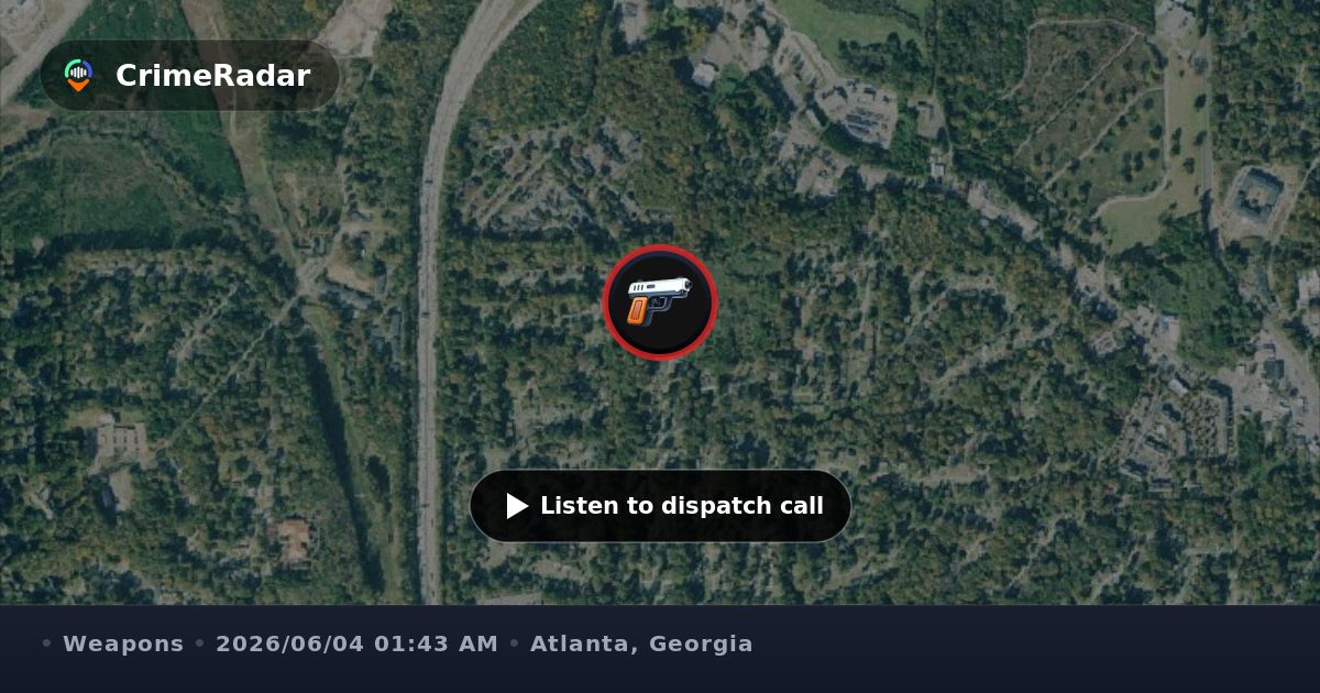 Officers investigate gunfire near Shorter Terrace, Atlanta GA | CrimeRadar