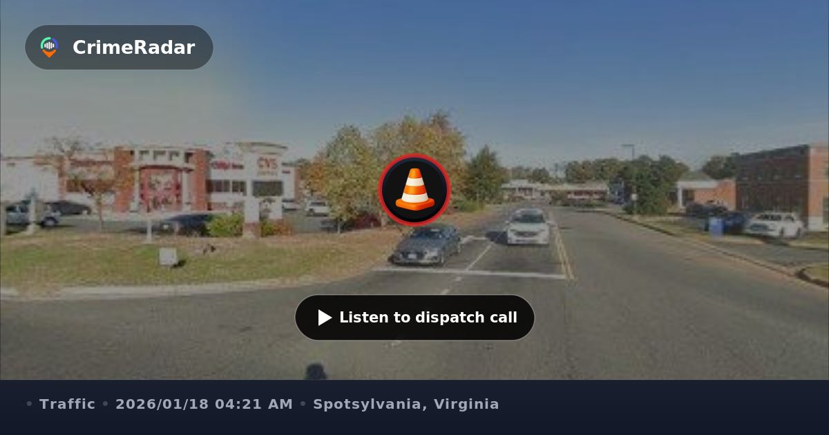 Deputies check on traffic issue near Plank Rd, Spotsylvania County VA ...